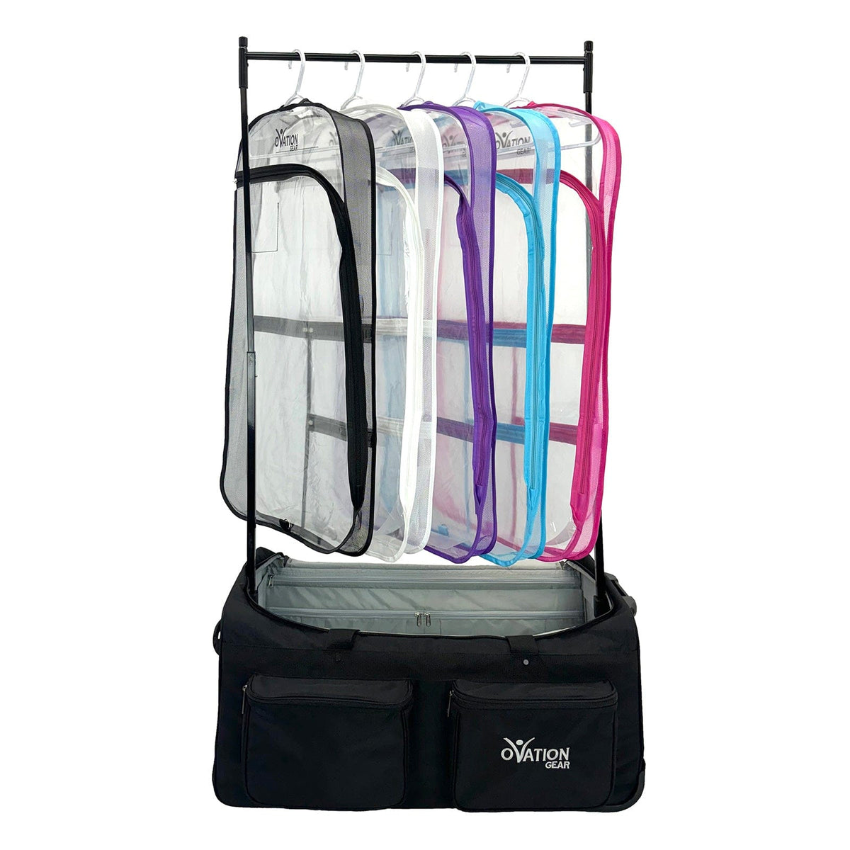 Ovation Gear Gusseted Side-Zip Garment Bag | DanceSupplies.com