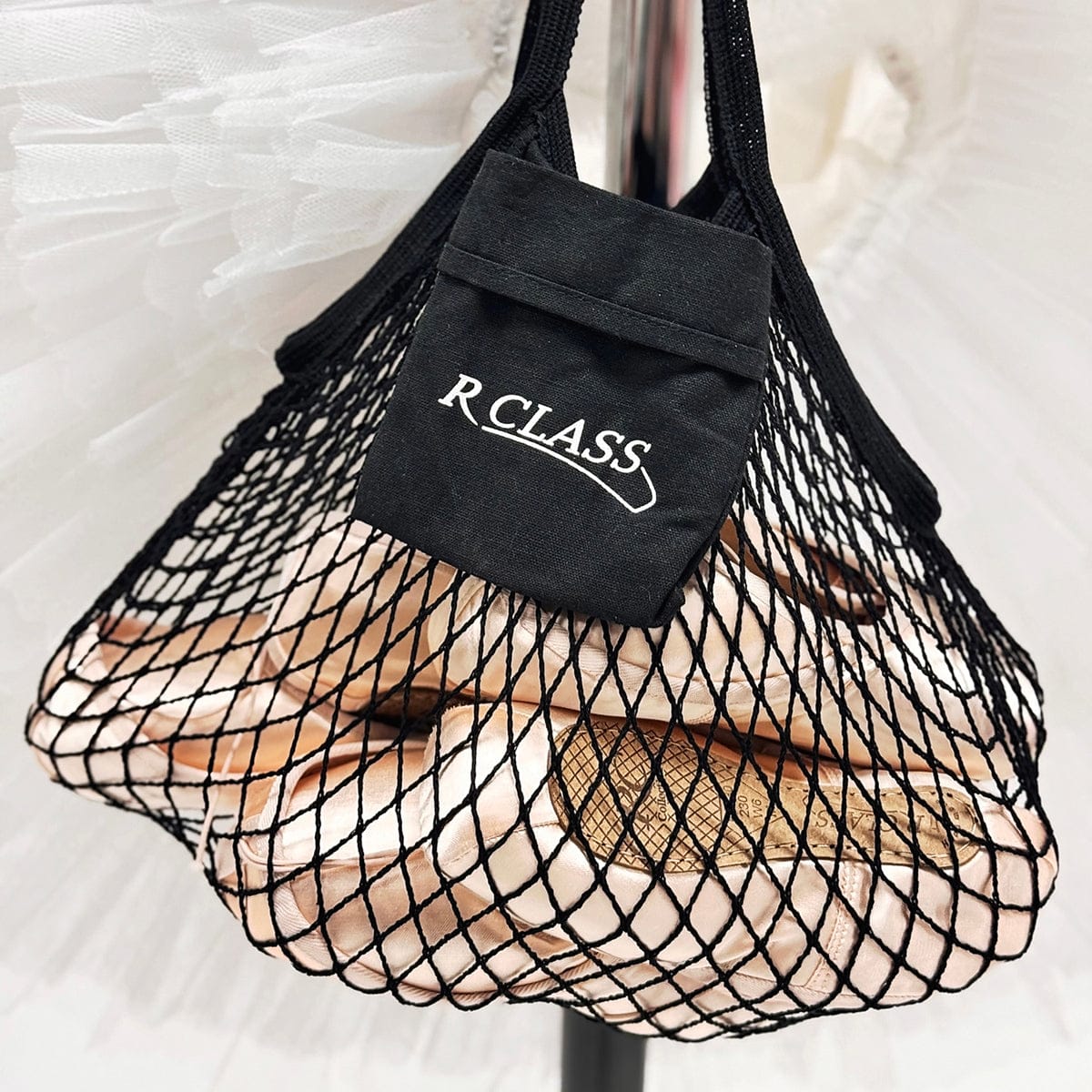 R-Class Mesh Pointe Shoe Bag | DanceSupplies.com