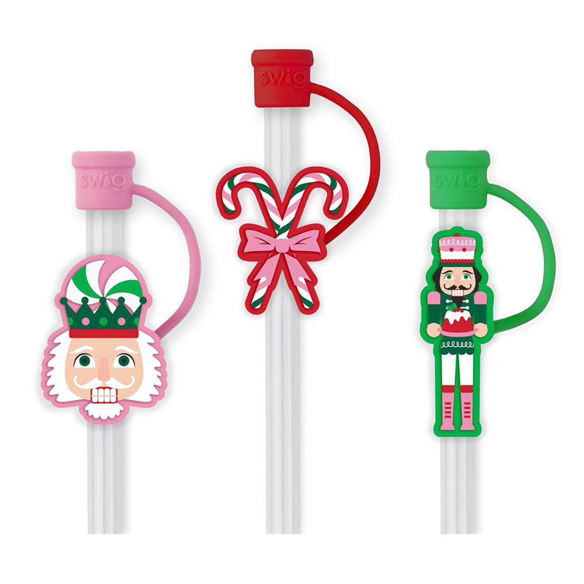 Swig Sugar Plum Soldiers Straw Topper Set | DanceSupplies.com